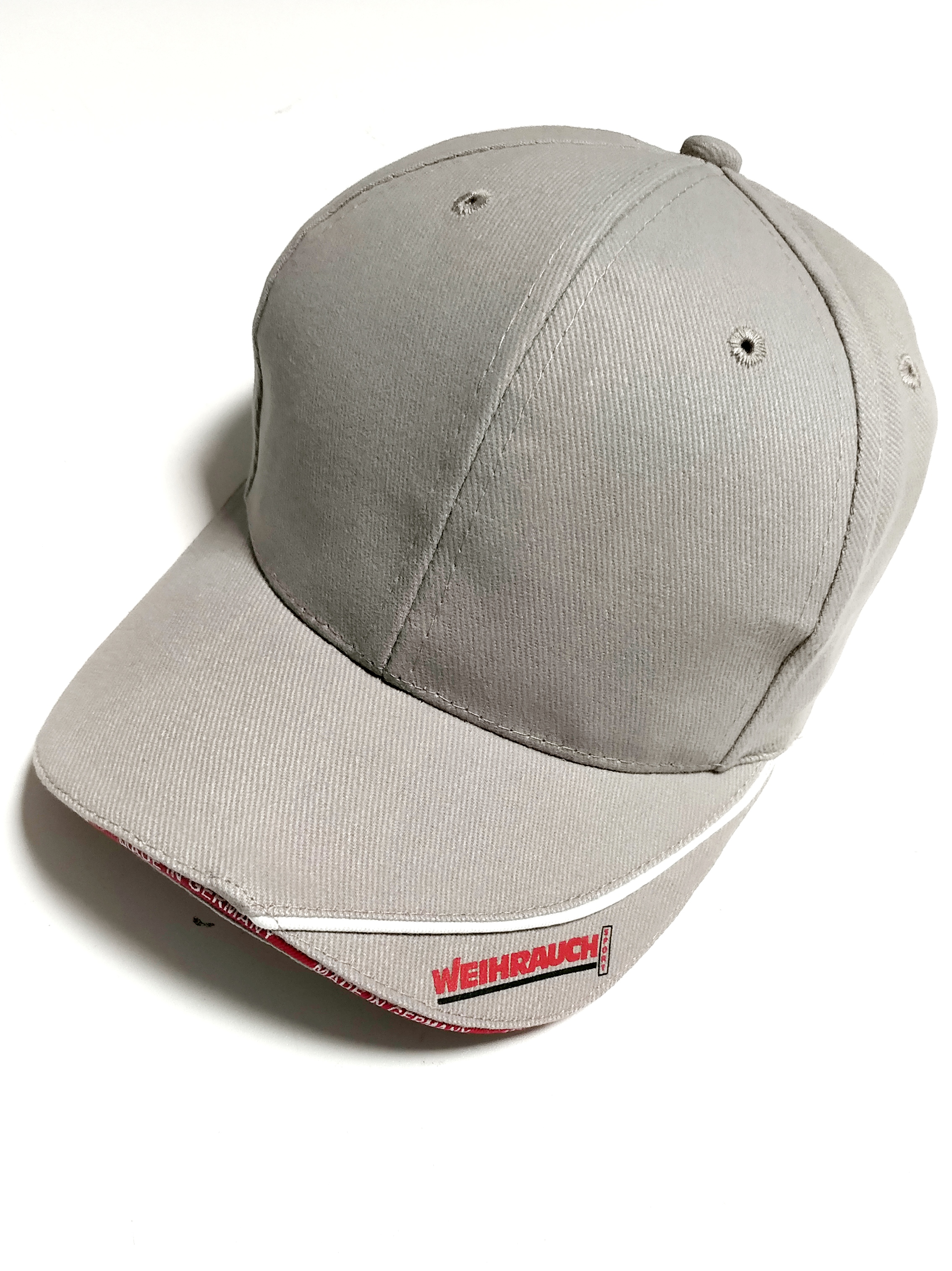 WEIHRAUCH BASEBALL CAP GREY